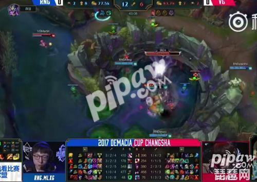LOL德玛西亚杯半决赛 RNG vs VG 文字战况直播_北京时间