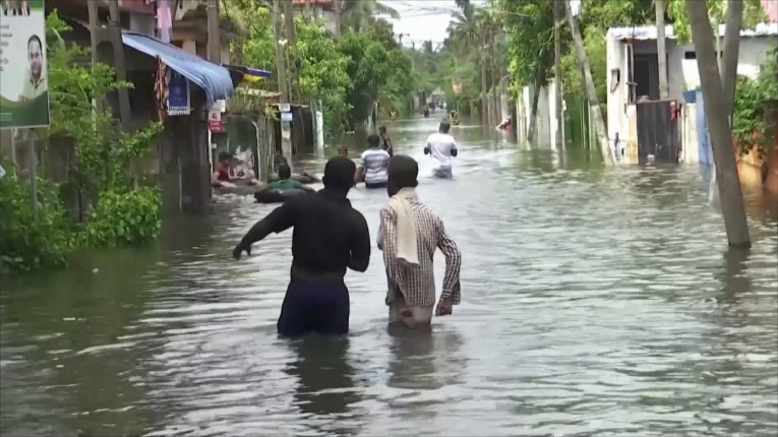 斯里兰卡恶劣天气导致至少14人死亡