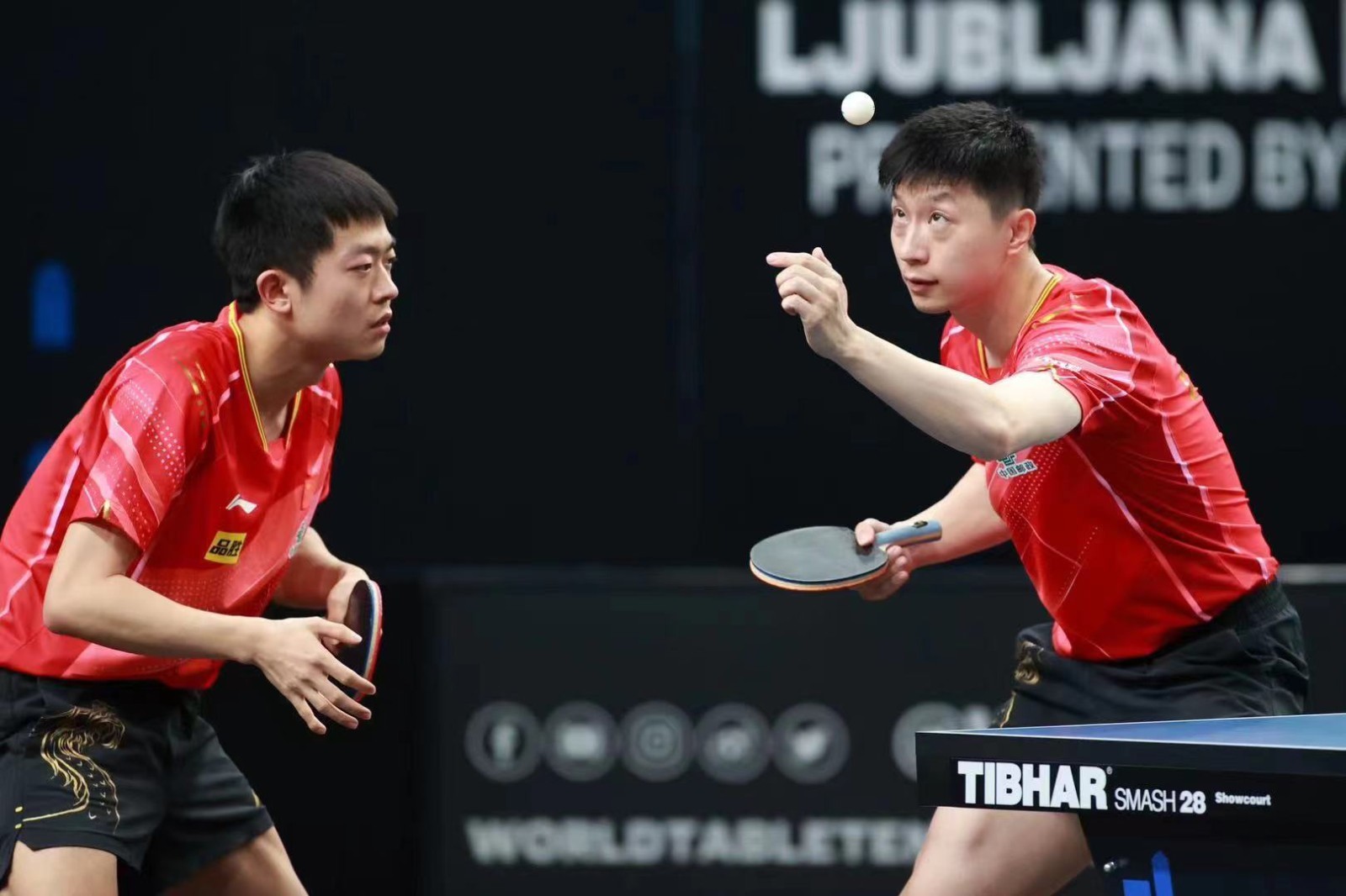 WTT球星挑战赛卢布尔雅那站 马龙/袁励岑男双高歌猛进_北京时间